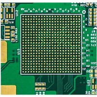 China 4 Layer HDI Printed Circuit Boards 1.6mm Green Solder Mask 3mil for sale