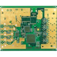China 4 Layer HDI Printed Circuit Boards 1.6mm Green Solder Mask 3mil for sale