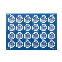 China 3mil Hdi Multilayer Pcb FR4 TG170 Blue Circuit Board Immersion Gold for sale