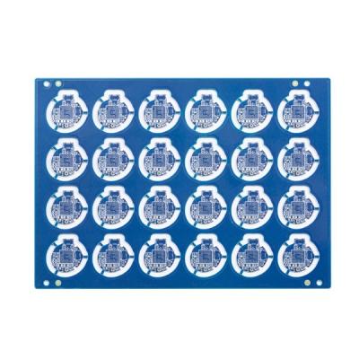 China 3mil Hdi Multilayer Pcb FR4 TG170 Blue Circuit Board Immersion Gold for sale