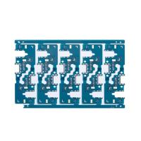 China 4 Layer High Density Pcb Design FR4 TG130 Blue Color Electronic Pcb Board for sale