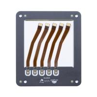 China 3mil 4L Rigid Flex PCB Black Solder Mask Diy Flexible Circuit Board for sale