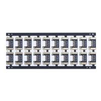 China Impedance Control Double Side Prototype PCB 4mil FR4 TG150 Matt Black for sale