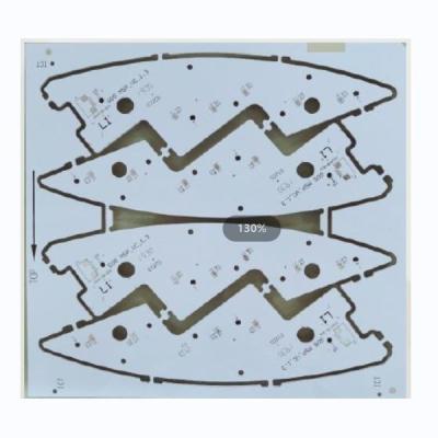 China OSP Aluminum Base PCB Fabrication 1.6mm Metal Core Led Lamp Circuit Board for sale