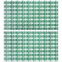 China Green Solder Mask FR4 Single Sided PCB Board 0.4mm Halogen Free for sale
