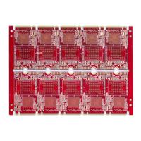 China Gold Finger 30u Ultra Thin PCB Board 8 Layer Half Hole 0.25mm BGA for sale
