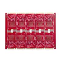 China Gold Finger 30u Ultra Thin PCB Board 8 Layer Half Hole 0.25mm BGA for sale