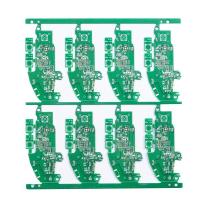 China 4 Layer Ultra Thin Flexible Pcb FR4 KB6160 3mil Green Solder Mask for sale