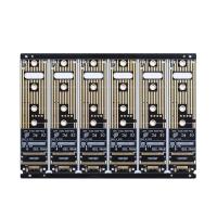 China Quick Turn Fr4 Circuit Board Immersion Gold Pcb Prototype Boards 4mil for sale