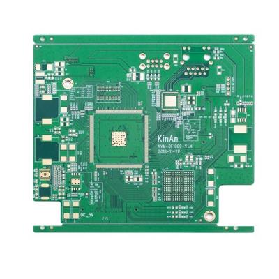 China Green Solder Mask Quick Turn PCB Boards BGA Impedance Control 1.2mm 5mil for sale