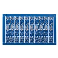 China Blue Solder Resist Quick Turn PCB Boards Fabrication FR4 IT180 TG180 for sale