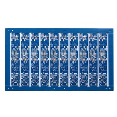 China Blue Solder Resist Quick Turn PCB Boards Fabrication FR4 IT180 TG180 for sale