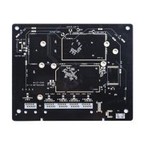 China Small BGA Quick Turn PCB Boards 1.6mm 4mil Black Solder Mask for sale