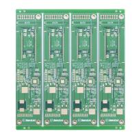 China Immersion Gold IPC Class 3 PCB Double Sided Green Solder Mask 4mil 1.6mm for sale