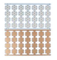 China HASL FR4 Single Sided Copper PCB Board White Solder Mask 35um Thickness for sale