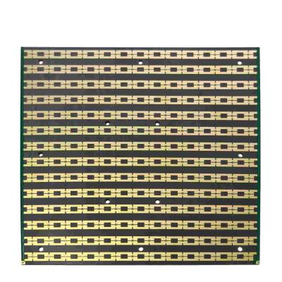 China Rogers FR4 4L High Frequency PCB Black Solder Resist ENIG Surface for sale