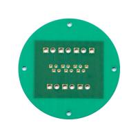 China 3.2mm Ceramic PCB Board Green Solder Mask OSP Immersion Gold for sale