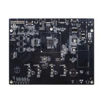 China 4 Layer Multilayer Printed Circuit Board 4.0mm Thick TG135 Black Solder Mask for sale