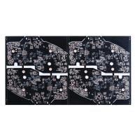 China 4L Rigid Multilayer Printed Circuit Board Black Solder Mask with OSP Oxidation Film for sale