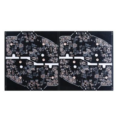 China 4L Rigid Multilayer Printed Circuit Board Black Solder Mask with OSP Oxidation Film for sale
