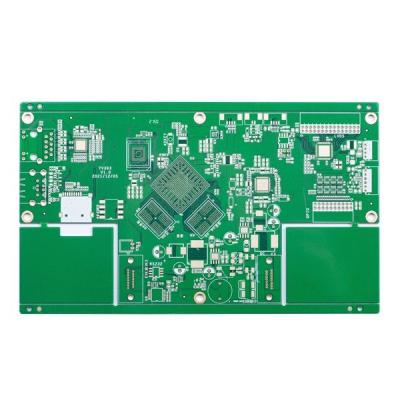 China Green 8 Layer Printed Circuit Board Impedance Control Small Line Space Gap for sale