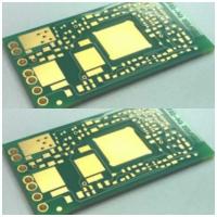 China Matt Green Multilayer custom Circuit Board Immersion Gold 3u Impedance Control High TG for sale
