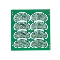 China Rigid Multilayer Printed Circuit Board FR4 94V0 ENIG Surface Green Solder Mask for sale