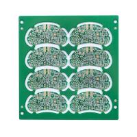 China Rigid Multilayer Printed Circuit Board FR4 94V0 ENIG Surface Green Solder Mask for sale