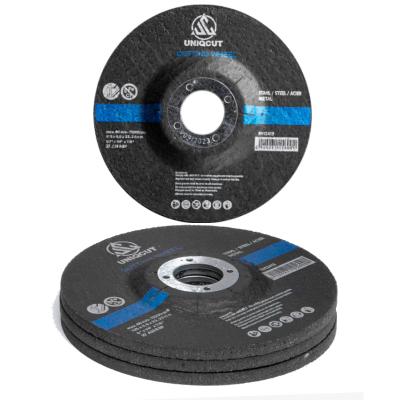 China Metal/INOX Aggressive Metal Grinding Wheel 115x6.0x22.23mm For Cordless Machine Tools for sale