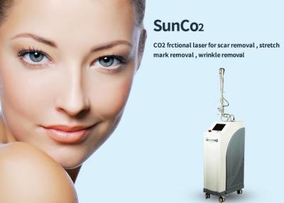 China CO2 Fractional Laser Machine 10600nm Wavelength RF Metal Tube Acne Scar Removal for sale