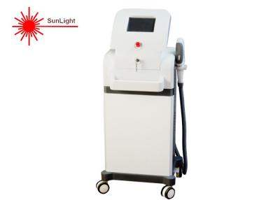 China Elos IPL Laser Hair Removal Machine Skin Rejuvenation Vertical Style 500W White for sale