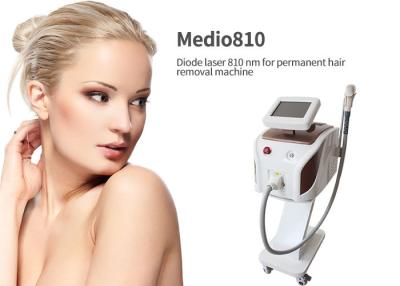 China Vascular 808nm Diode Laser Hair Removal Machine Medical Salon Use 600W for sale
