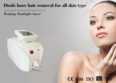 China 808nm Diode Laser Hair Removal Machine with Water Temperature Self-Checking for sale