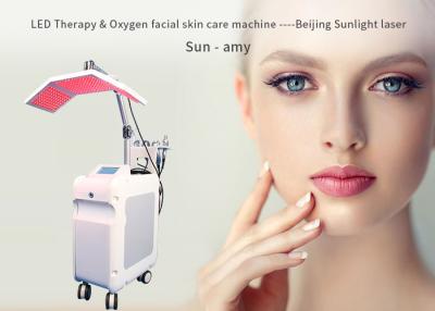China Hydra Dermabrasion Oxygen Facial Machine 5MHz RF for Acne Treatment for sale