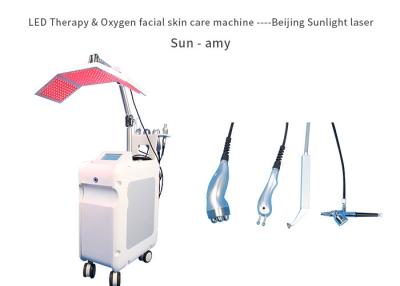 China PDT Therapy Light Oxygen Facial Equipment 7 Color LED Skin Rejuvenation Machine for sale