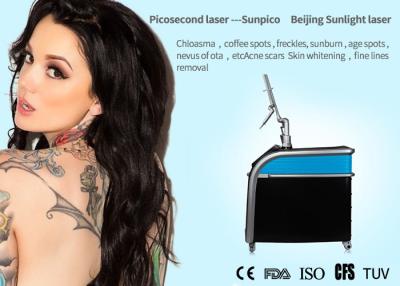 China Picosecond Laser Tattoo Removal Machine 1064nm 532nm 755nm 2000mJ for sale