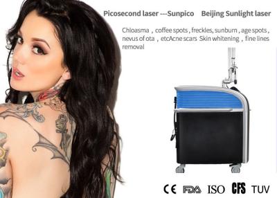 China 1-10 Hz Portable Laser Tattoo Removal Machine Vertical for Eyeline Lipline Removal for sale