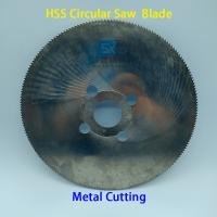 China W6 M42 HSS Circular Saw Blade High Speed Steel For Metal Stainless Steel Cutting for sale