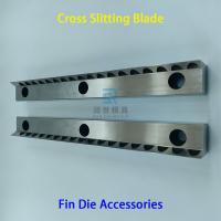 China Φ5mm Fin Die Cross Slitting Blade Aluminum Cutting HAP40 Fin Die Machine Parts for sale