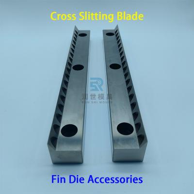 China 7mm High Speed Fin Press Line Cross Slit Blade For Cutting Copper Foil for sale