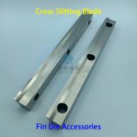 China 7mm High Speed Fin Press Line Cross Slit Blade For Cutting Copper Foil for sale