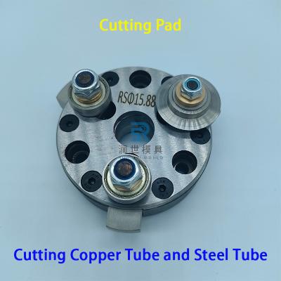 China OMS Copper Tube Hairpin Bender Spare Parts Chipless Cutter Pad Φ80 Φ66 for sale