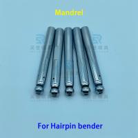 China Multipurpose Chrome Plated Finish Steel Mandrel For Hairpin Bender Or Return Bender for sale