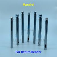 China CNC 3D Tube Bender Spare Parts plating Mandrel for Copper Aluminum Tube Bending for sale