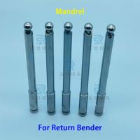 China CNC 3D Tube Bender Spare Parts plating Mandrel for Copper Aluminum Tube Bending for sale