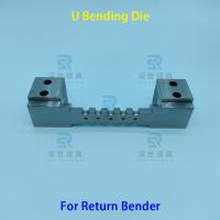 China Customizable Return Bender Spare Parts OD 6.35mm Copper Tube Bending Dies for sale