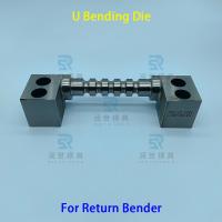 China Customizable Return Bender Spare Parts OD 6.35mm Copper Tube Bending Dies for sale