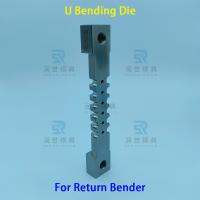 China DC53 Steel 3/8 Inch Tubing Return Bender Die For Copper Aluminum Pipe Elbows for sale