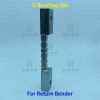 China DC53 Steel 3/8 Inch Tubing Return Bender Die For Copper Aluminum Pipe Elbows for sale