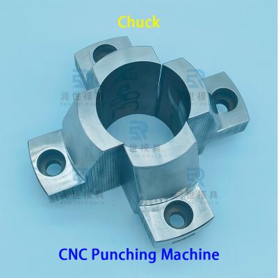 China OEM CNC Hole Punching Machine Parts 3 Jaw Chuck For Tube Cutting Bending End Forming for sale